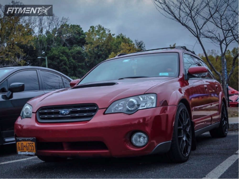 2006 Subaru Legacy GT spec.B with 18x8.5 Enkei Raijin and Hankook ...
