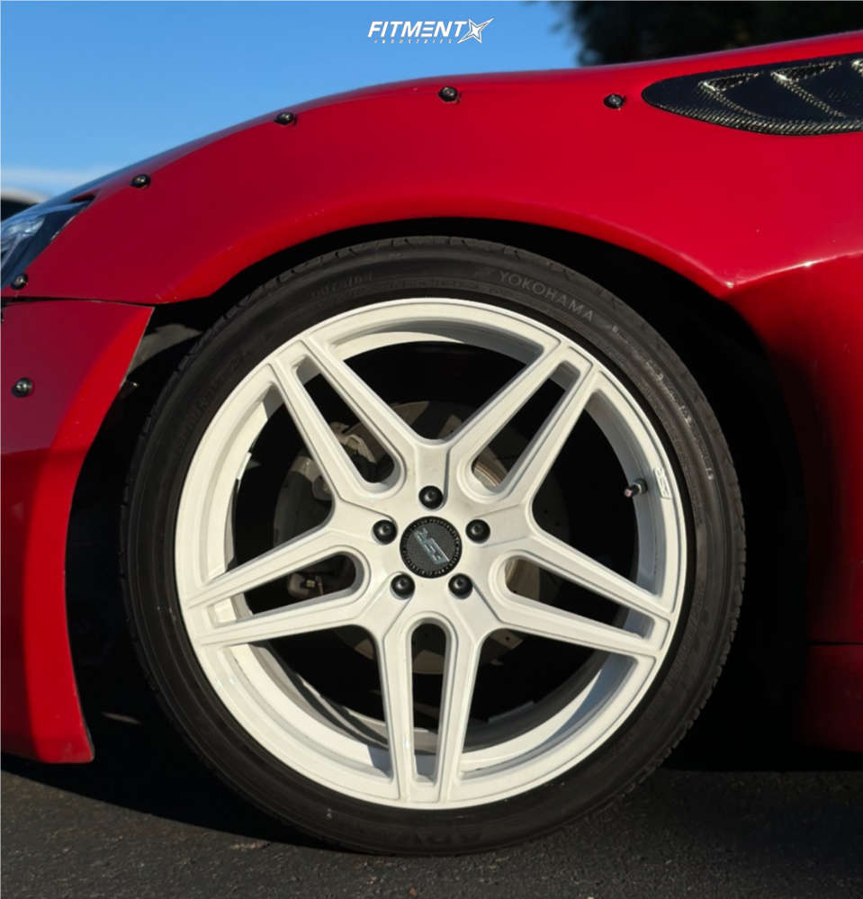 2013 Scion FR-S Base with 18x9.5 ESR Rf15 and Yokohama 255x35 on ...