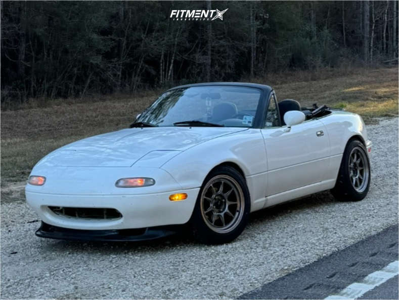 1990 Mazda Miata Base with 15x8 Konig Countergram and Falken 205x50 on ...