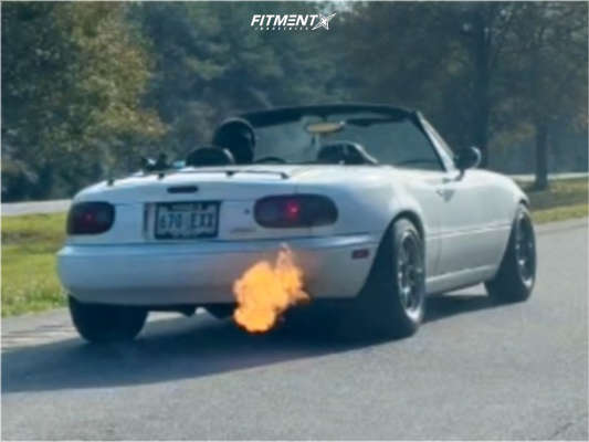 1990 Mazda Miata Base with 15x8 Konig Countergram and Falken 205x50 on ...