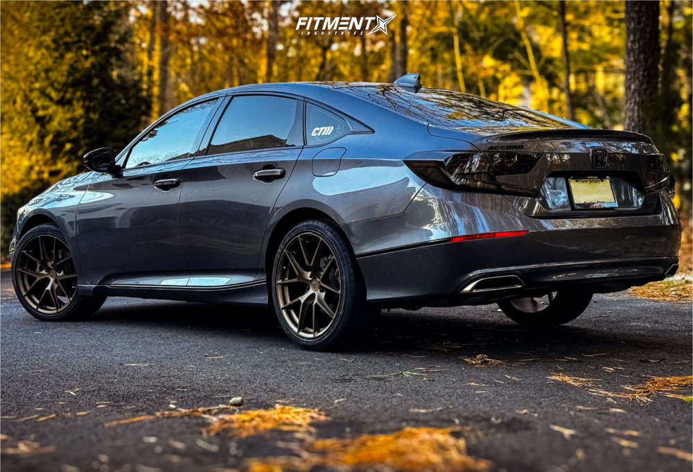 2020 Honda Accord EX-L with 19x8.5 Aodhan Aff7 and Vercelli 235x40 on ...