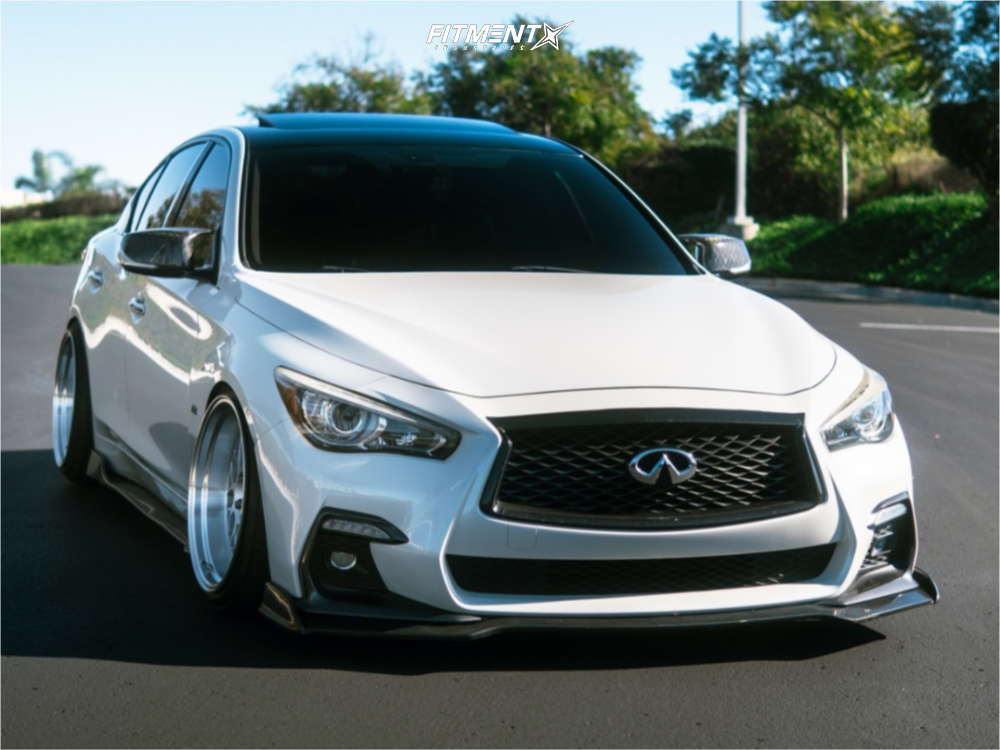 2018 INFINITI Q50 Sport with 19x11 Aodhan Ah02 and Toyo Tires 245x35 on ...