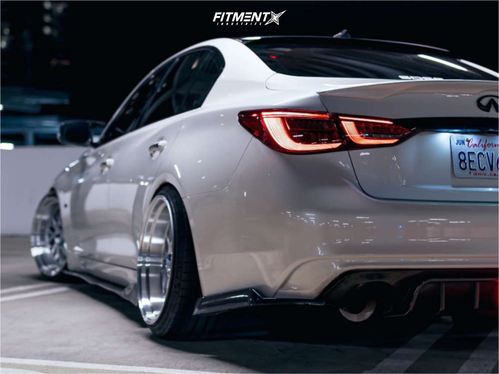 2018 INFINITI Q50 Sport with 19x11 Aodhan Ah02 and Toyo Tires 245x35 on ...