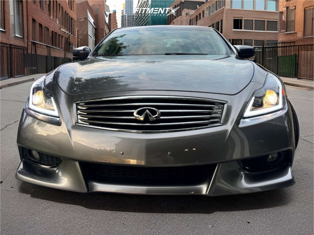 2011 INFINITI G37 IPL with 19x9.5 Kansei Tandem and Hankook 255x35 on ...