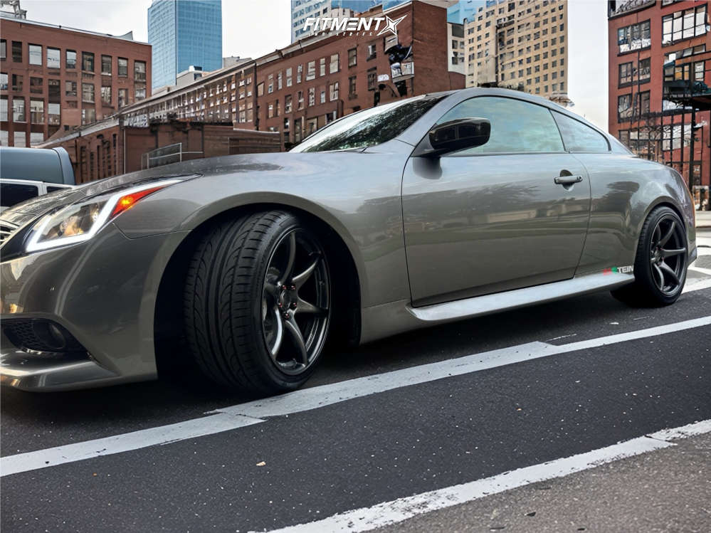 2011 INFINITI G37 IPL with 19x9.5 Kansei Tandem and Hankook 255x35 on ...
