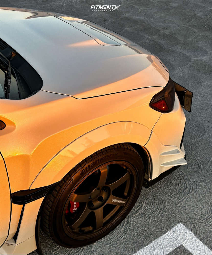 2020 Subaru WRX Base with 18x9.5 Volk Te37 Saga and Continental 265x40 ...