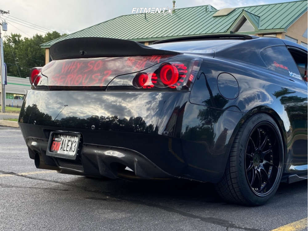 2013 INFINITI G37 X Sport with 19x9.5 Aodhan Ds07 and Continental ...