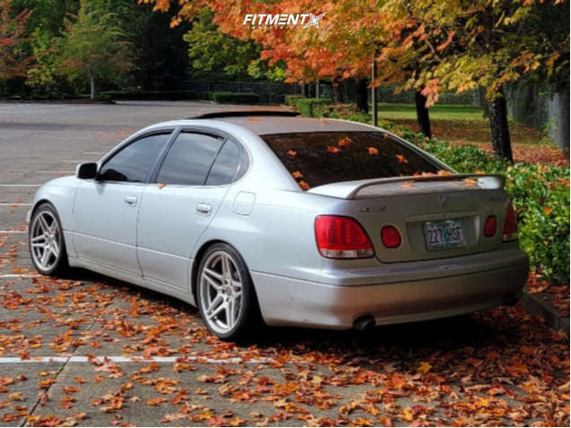 1999 Lexus GS400 Base with 19x9.5 ESR Rf15 and General 235x40 on ...