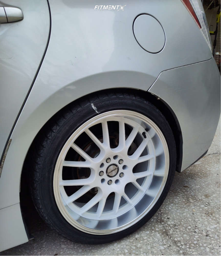 2011 Toyota Prius Base with 18x8.5 Shift Crank and Black Hawk 225x40 on ...