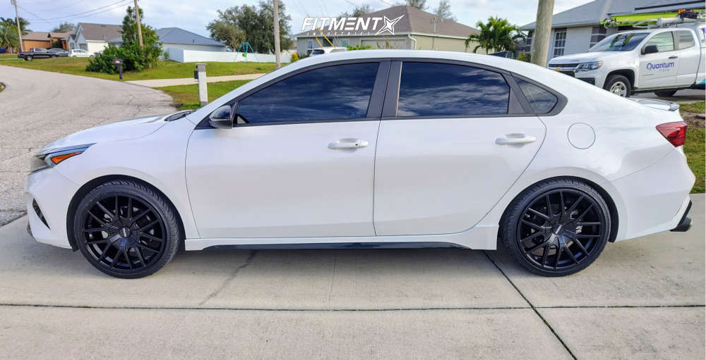 2023 Kia Forte GT with 19x8.5 Touren Tr60 and Venom Power 225x35 on ...