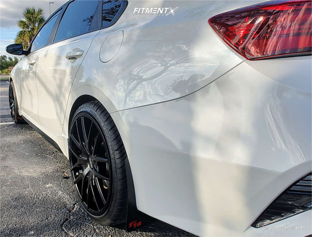2023 Kia Forte GT with 19x8.5 Touren Tr60 and Venom Power 225x35 on ...