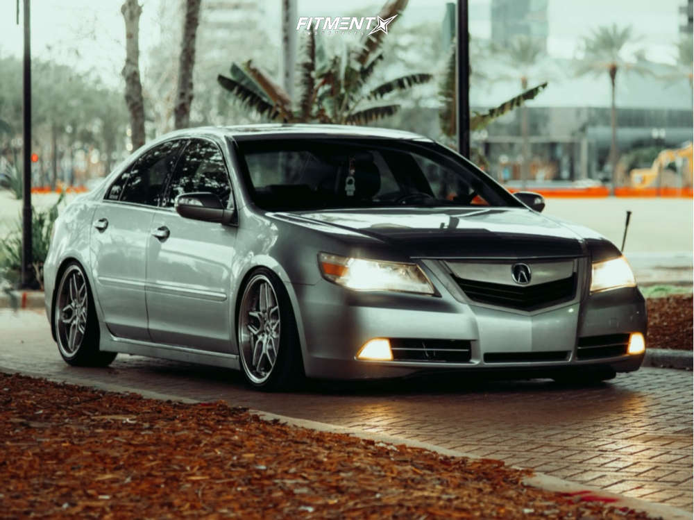 2010 Acura RL Base with 19x8.5 ESR Cs15 and Lexani 225x35 on Coilovers ...