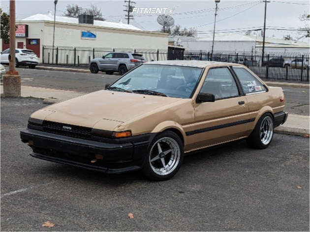 1984 Toyota Corolla Sport SR5 with 15x8 Work Equip 01 and Toyo Tires ...