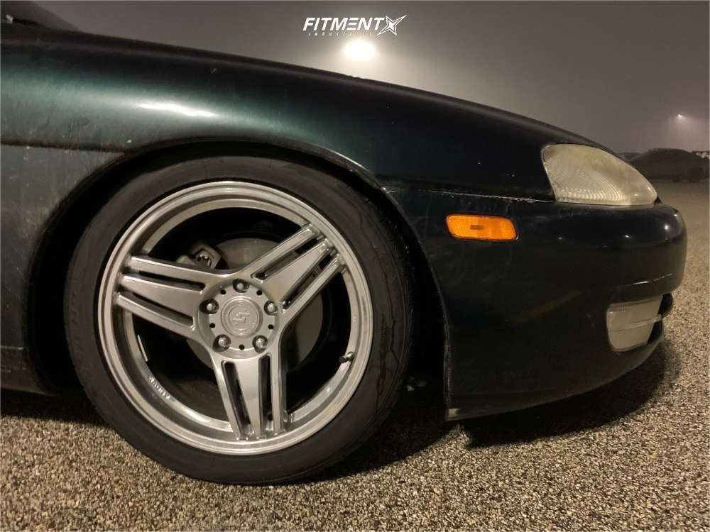 1996 Lexus SC300 Base with 17x8 Anovia Treble and Toyo Tires 225x45 on ...