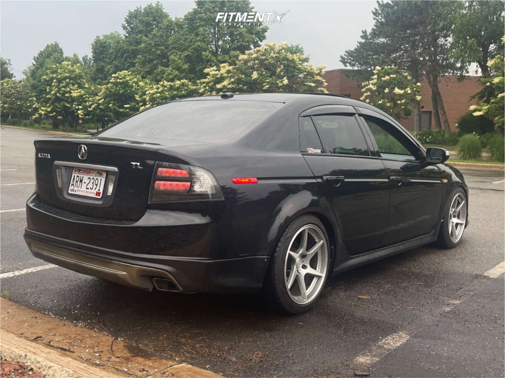 2006 Acura TL Base with 18x9.5 Anovia Titan and Falken 245x40 on ...