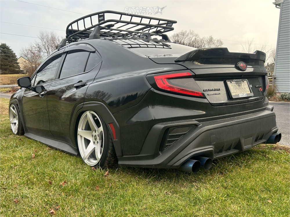 2022 Subaru WRX Base with 18x9.5 Heritage Imola Monoc and Lexani 215x35 ...