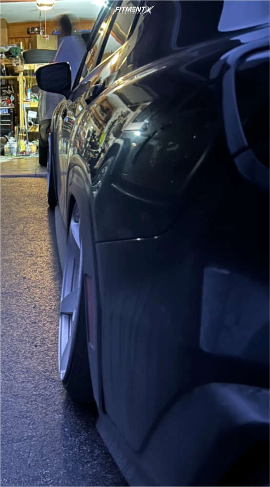 2022 Subaru WRX Base with 18x9.5 Heritage Imola Monoc and Lexani 215x35 ...