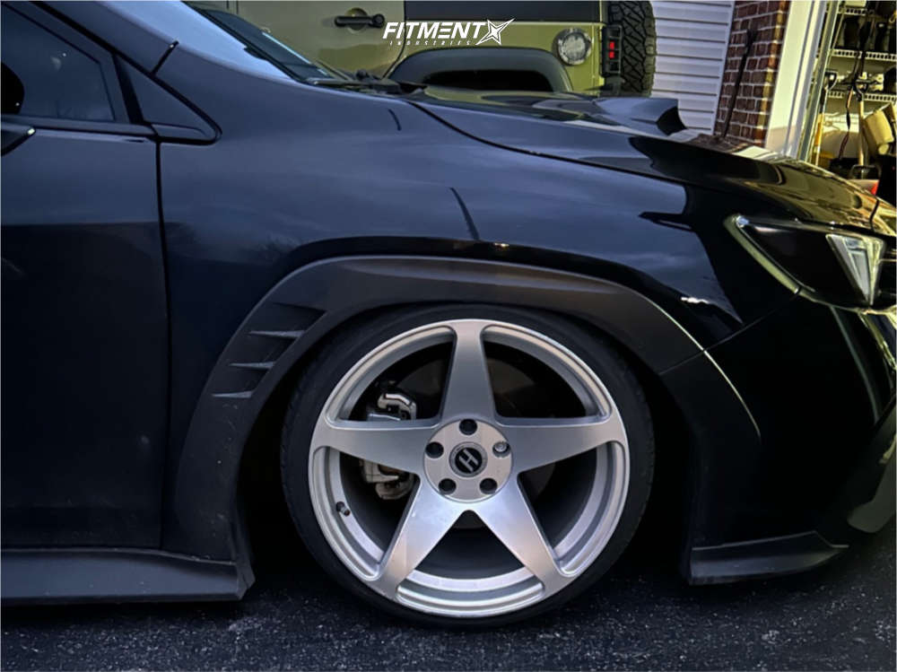 2022 Subaru WRX Base with 18x9.5 Heritage Imola Monoc and Lexani 215x35 ...