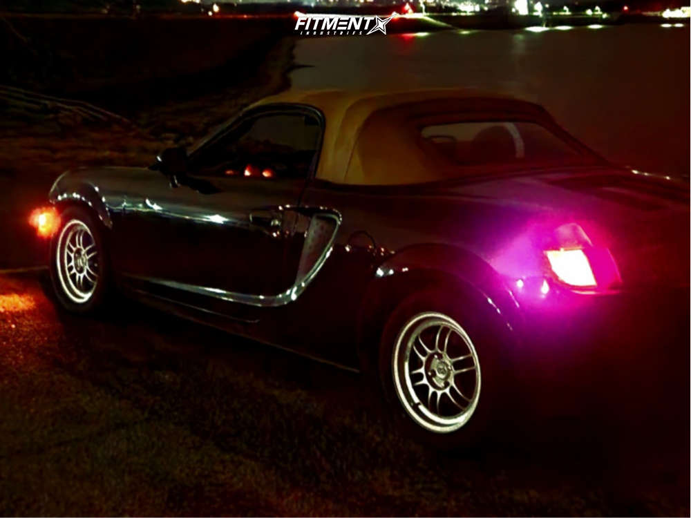 2001 Toyota MR2 Spyder Base with 15x7 Enkei Rpf1 and Nitto 215x55 on ...