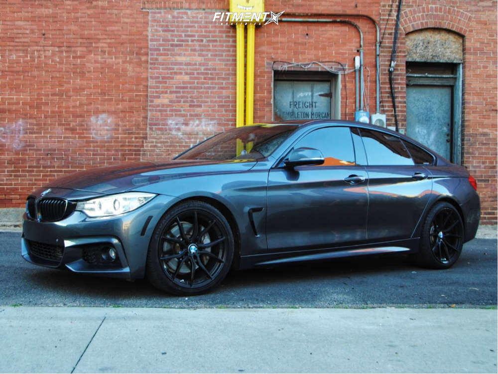 2016 BMW 435i Gran Coupe Base with 19x8.5 Advanti Racing Hybris and ...