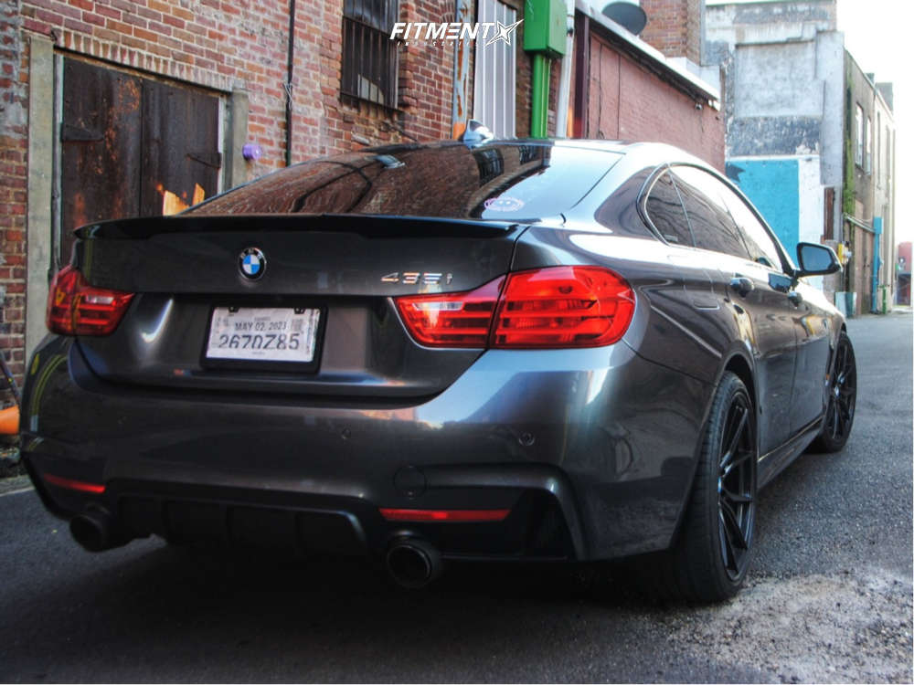 2016 BMW 435i Gran Coupe Base with 19x8.5 Advanti Racing Hybris and ...