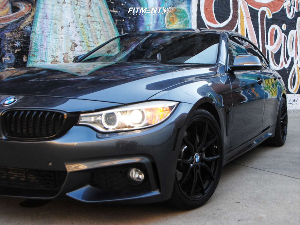 2016 BMW 435i Gran Coupe Base with 19x8.5 Advanti Racing Hybris and ...