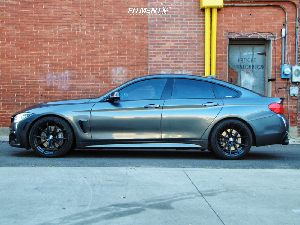2016 BMW 435i Gran Coupe Base with 19x8.5 Advanti Racing Hybris and ...