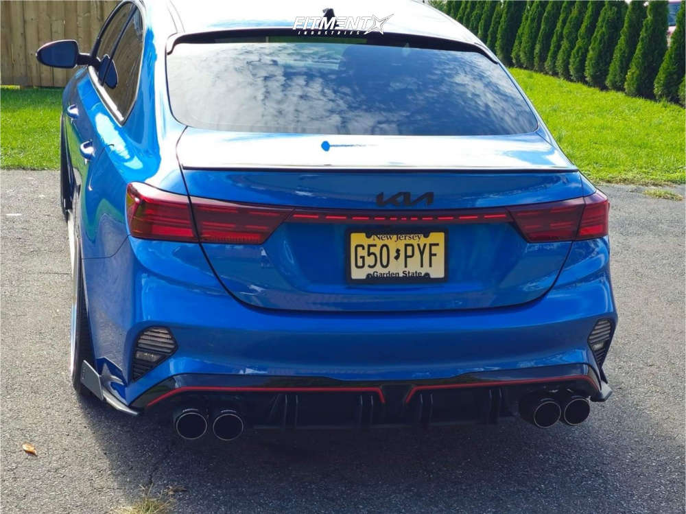 2022 Kia Forte GT with 18x8.5 ARC Ar9 and Hankook 225x40 on Coilovers ...