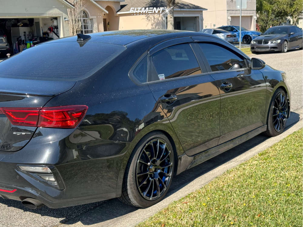 2021 Kia Forte GT with 18x8.5 WedsSport Sa-72r and Kumho 225x40 on ...