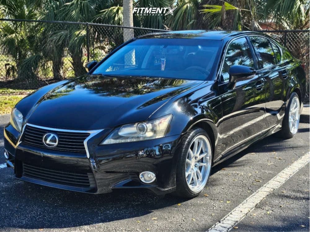 2013 Lexus GS350 Base with 18x8.5 Aodhan Ds02 and Vercelli 225x40 on ...