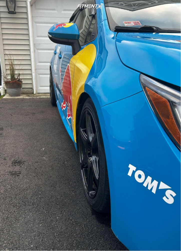 2020 Toyota Corolla XSE with 17x8 Konig Tandem and Hankook 215x45 on ...