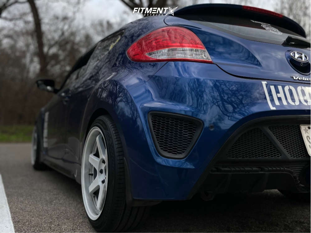 2016 Hyundai Veloster Turbo with 18x9.5 JNC Jnc014 and Kumho 235x40 on ...