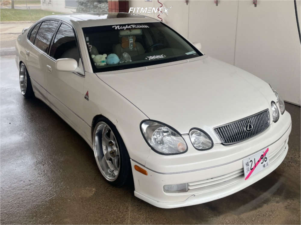 1998 Lexus GS300 Base with 18x10 Konig Ssm and Vercelli 225x40 on ...