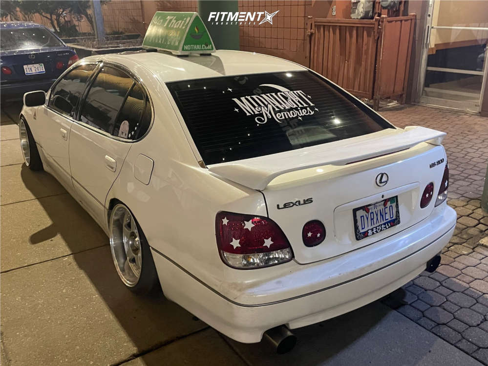 1998 Lexus GS300 Base with 18x10 Konig Ssm and Vercelli 225x40 on ...