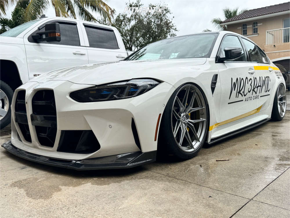 2021 BMW M3 Competition with 20x9.5 HRE FlowForm Ff21 and Michelin ...