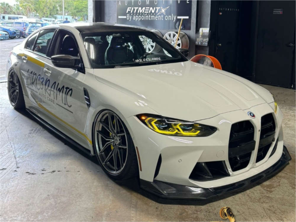 2021 BMW M3 Competition with 20x9.5 HRE FlowForm Ff21 and Michelin ...