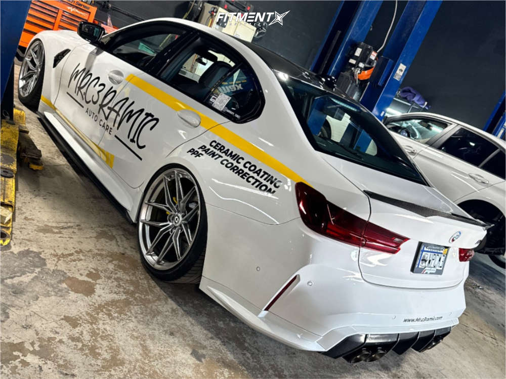 2021 BMW M3 Competition with 20x9.5 HRE FlowForm Ff21 and Michelin ...