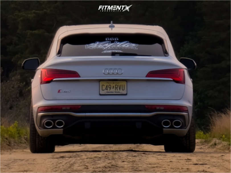 2021 Audi SQ5 Sportback Premium Plus with 22x10 Rotiform R163 JDR and ...
