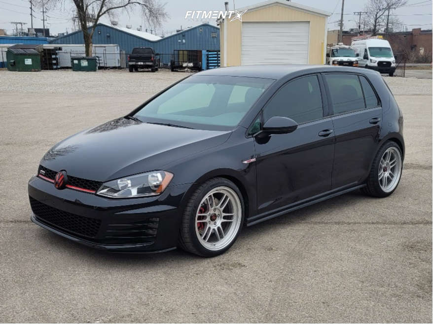 2015 Volkswagen GTI S with 18x9 Enkei Rpf1 and Centennial 245x35 on ...