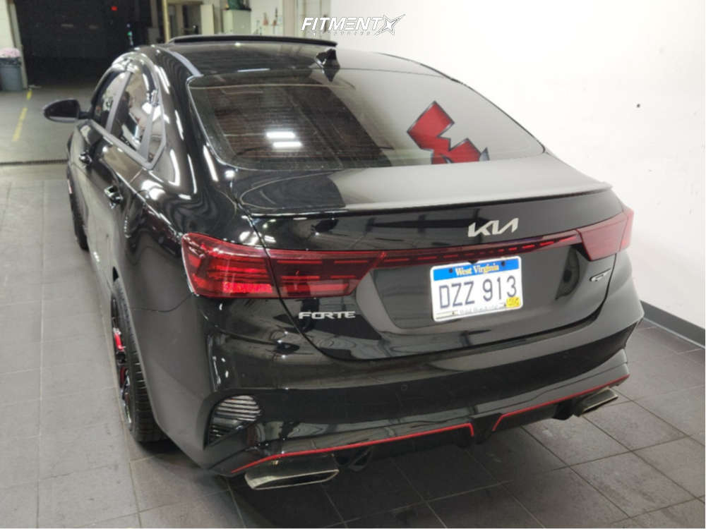 2024 Kia Forte GT with 18x8 Shift Spring and Michelin 225x40 on Stock ...