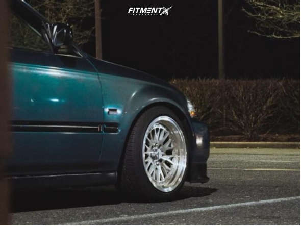 1996 Honda Civic LX with 18x8 AVID1 Av12 and Toyo Tires 195x45 on ...