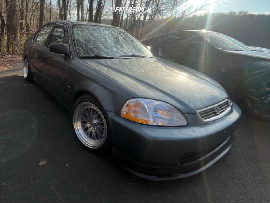 1996 Honda Civic LX with 18x8 AVID1 Av12 and Toyo Tires 195x45 on ...