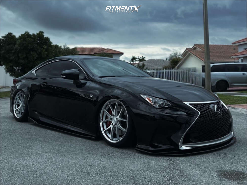 2017 Lexus RC200t F Sport with 19x8.5 Ferrada Fr2 and Toyo Tires 235x35 ...