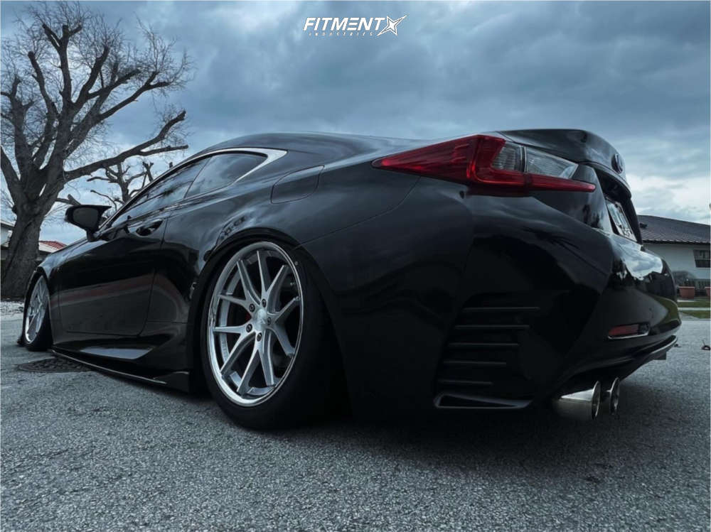 2017 Lexus RC200t F Sport with 19x8.5 Ferrada Fr2 and Toyo Tires 235x35 ...