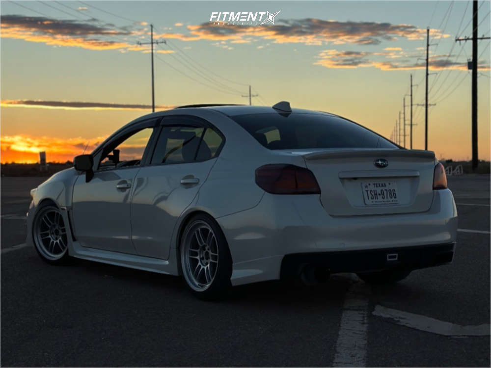 2019 Subaru WRX Premium with 18x9.5 Enkei Rpf1 and Continental 235x40 on Coilovers | 2896636 ...