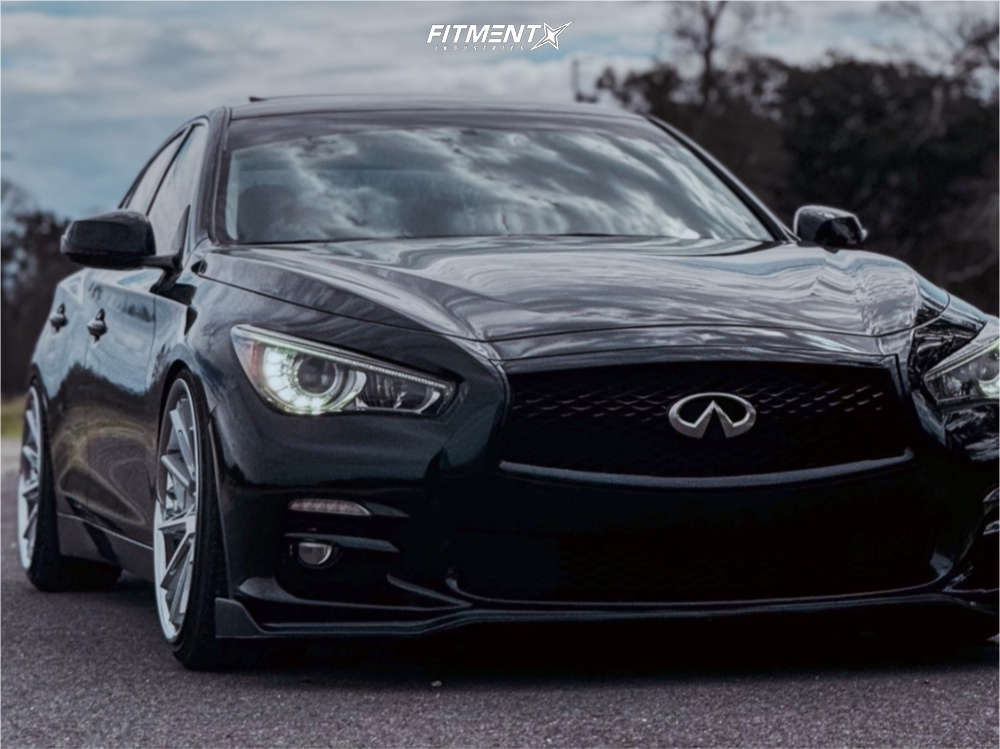 2015 INFINITI Q50 Premium with 20x10 Ferrada Cm2 and Lexani 245x35 on ...