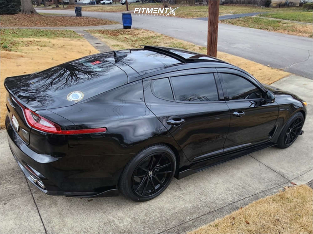 2018 Kia Stinger Premium with 19x9.5 Konig Oversteer and Ohtsu 245x40 ...