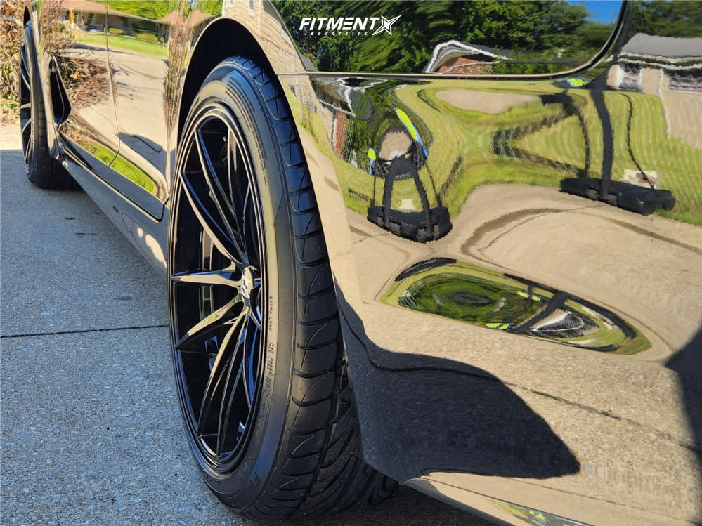 2018 Kia Stinger Premium with 19x9.5 Konig Oversteer and Ohtsu 245x40 ...