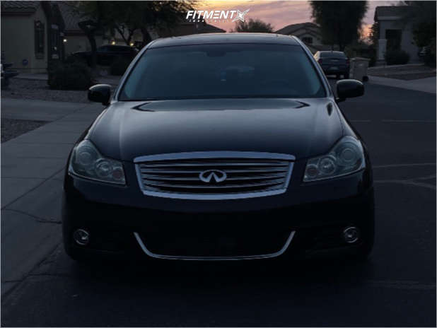 2010 INFINITI M35 X with 19x9.5 Aodhan Ds02 and Falken 255x40 on ...