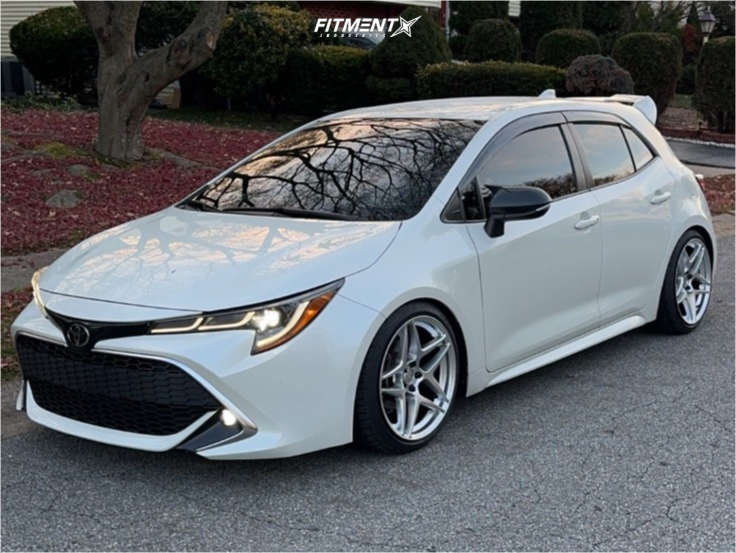 2019 Toyota Corolla XSE with 18x9.5 Kansei Astro and BFGoodrich 225x40 ...
